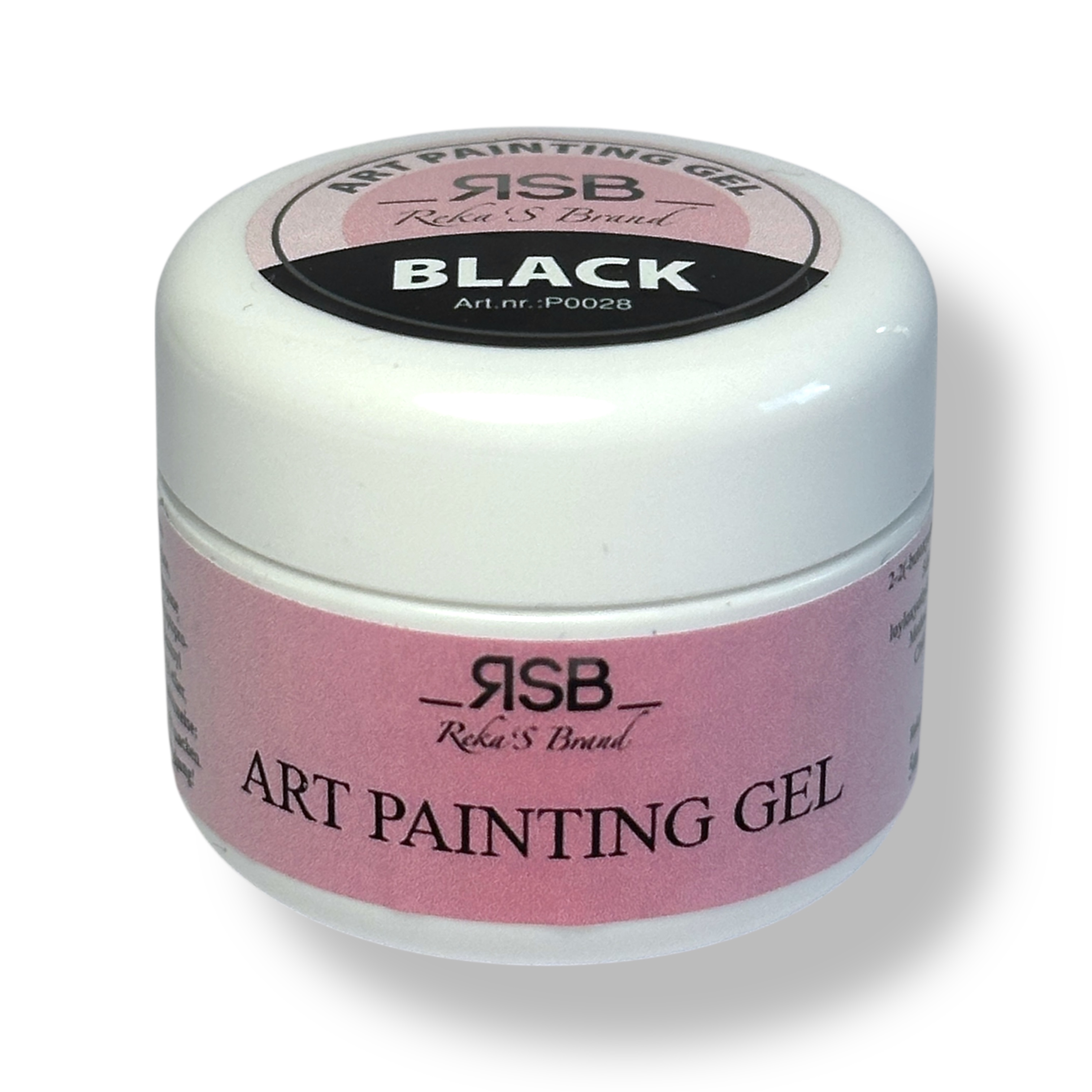 ART PAINTING GEL Black | P0028